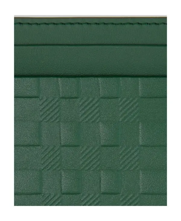 Burberry Plaid Embossed Card Holder