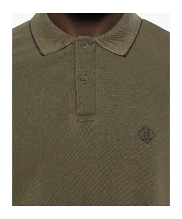 Herno Logo-embroidered Polo Shirt