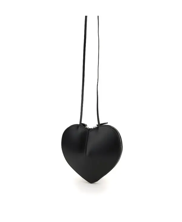 Alaïa Le Coeur Heart-shape Crossbody Bag - Black