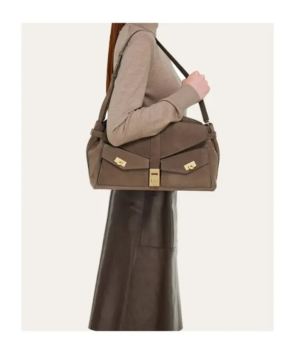 FERRAGAMO Multipocket Hug" Crossbody Bag