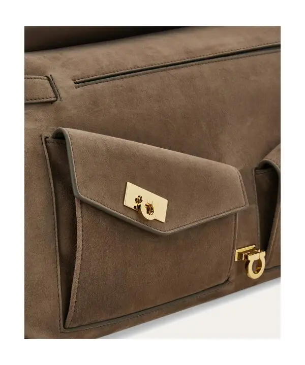 FERRAGAMO Multipocket Hug" Crossbody Bag