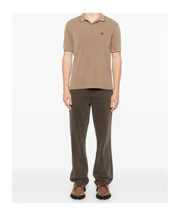 Herno Logo Embroidered Polo Shirt
