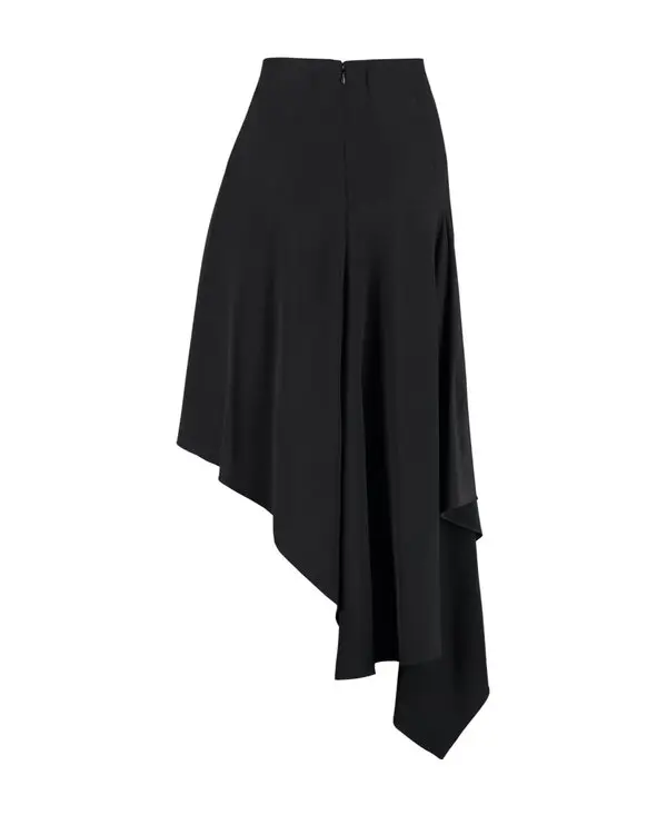 Givenchy Asymmetric Midi Skirt