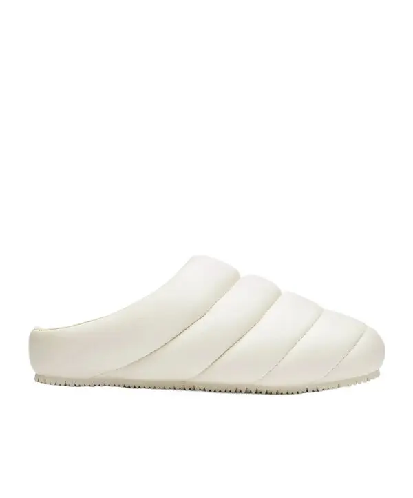 Axel Arigato Quilted Round Toe Slip-on Slippers - White