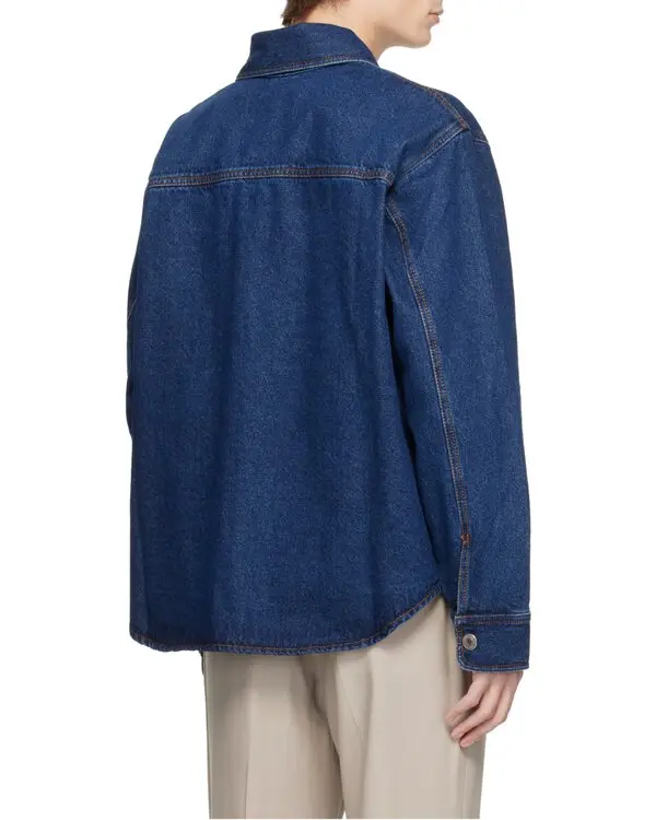Ami De Coeur Denim Overshirt - Indigo