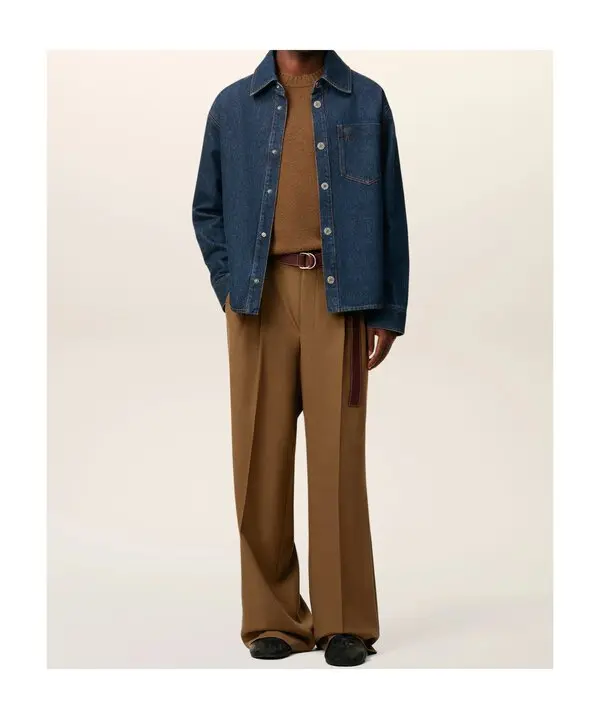 Ami De Coeur Denim Overshirt - Indigo
