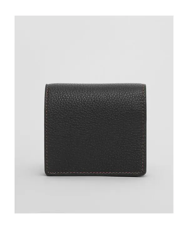 Burberry Logo Plaque Bi-fold Wallet
