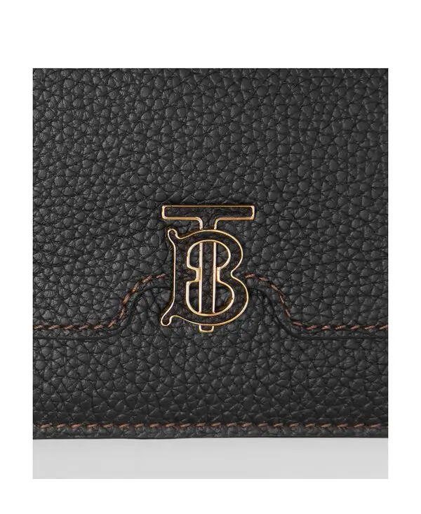 Burberry Logo Plaque Bi-fold Wallet