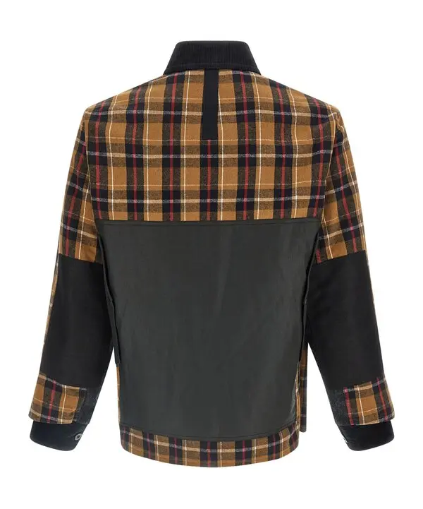 Junya Watanabe X Filson Checked Patchwork Jacket - Black