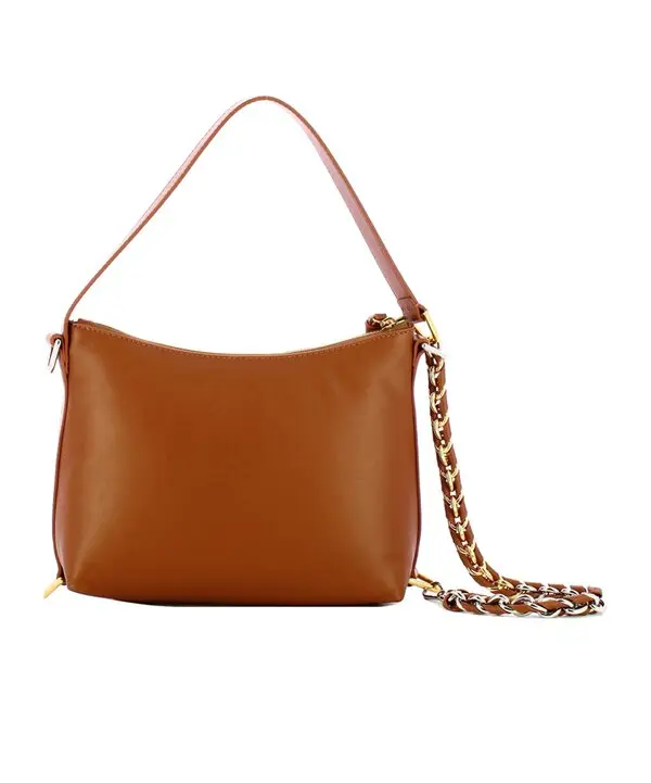 COCCINELLE Logo Printed Zipped Shoulder Bag