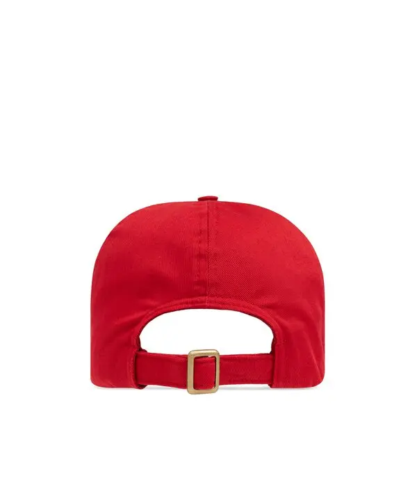 VIVIENNE WESTWOOD Orb Embroidered Baseball Cap - Red