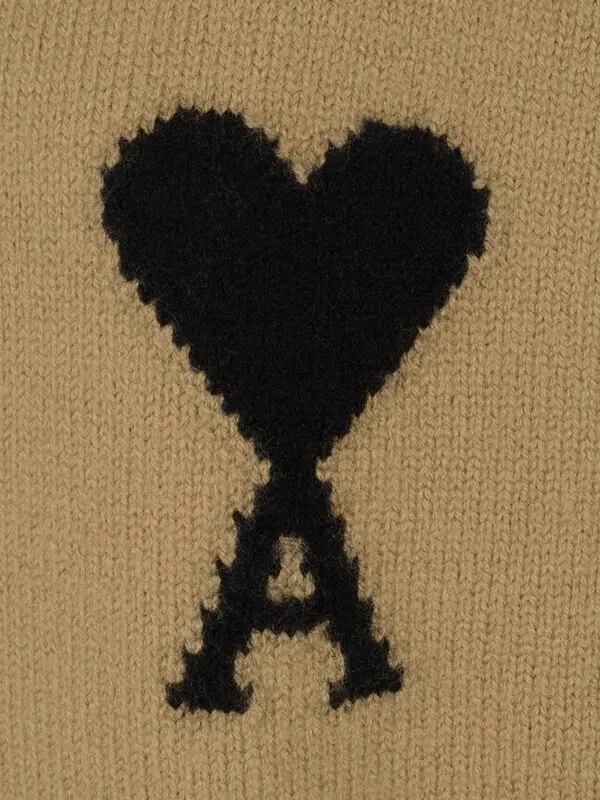AMI Paris De Coeur Buttoned Cardigan