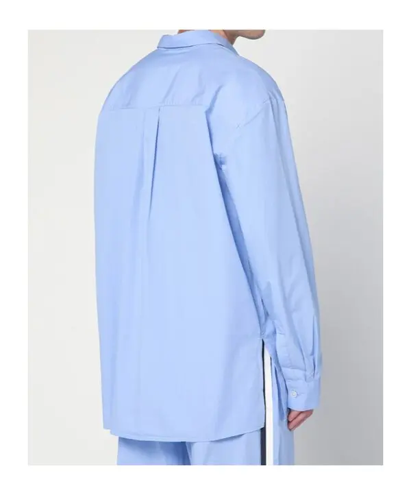 TEKLA Long-sleeve Pocket Shirt - Blue