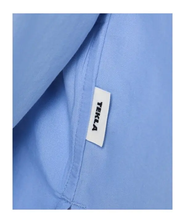 TEKLA Long-sleeve Pocket Shirt - Blue