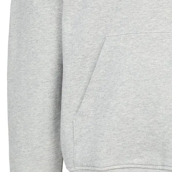 AMI Paris De Coeur Drawstring Hoodie - Heather Ash