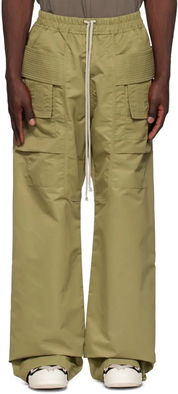Rick Owens Multi-pocket Casual Pants - Green