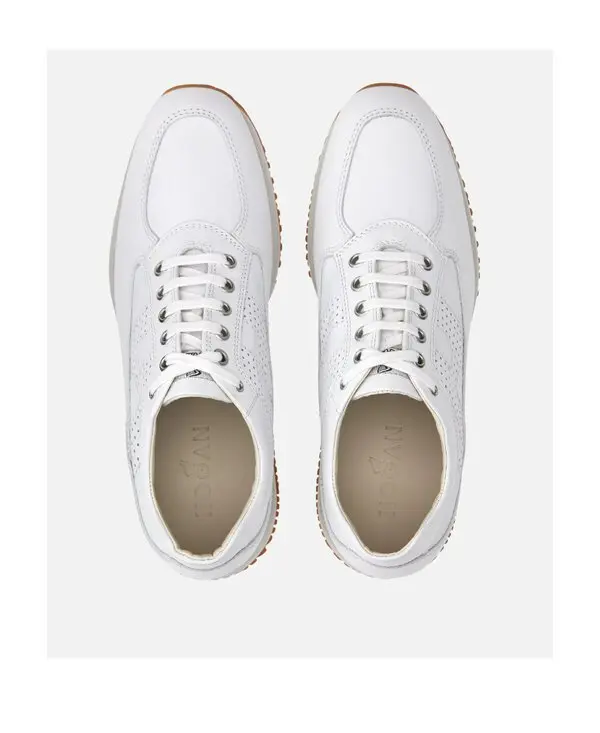 Hogan Interactive Lace-up Sneakers - White