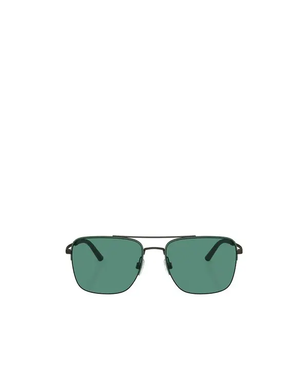 Oliver Spencer R-2 Sunglasses - Ryegrass/pewter