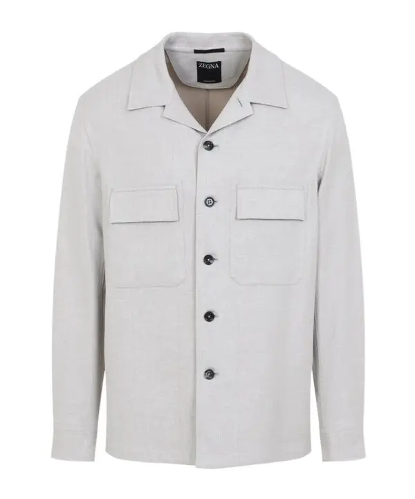 Zegna Overshirt Pocket Shirt - No