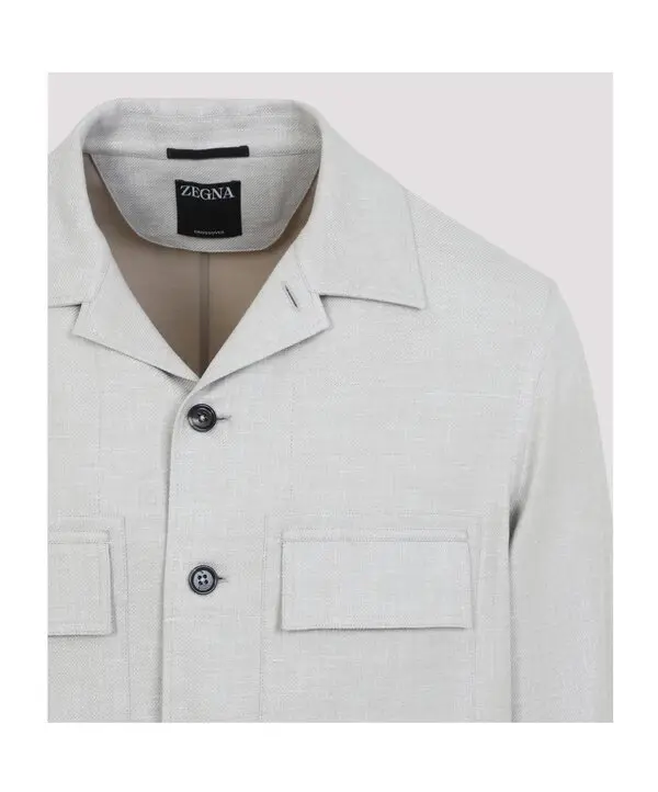 Zegna Overshirt Pocket Shirt - No