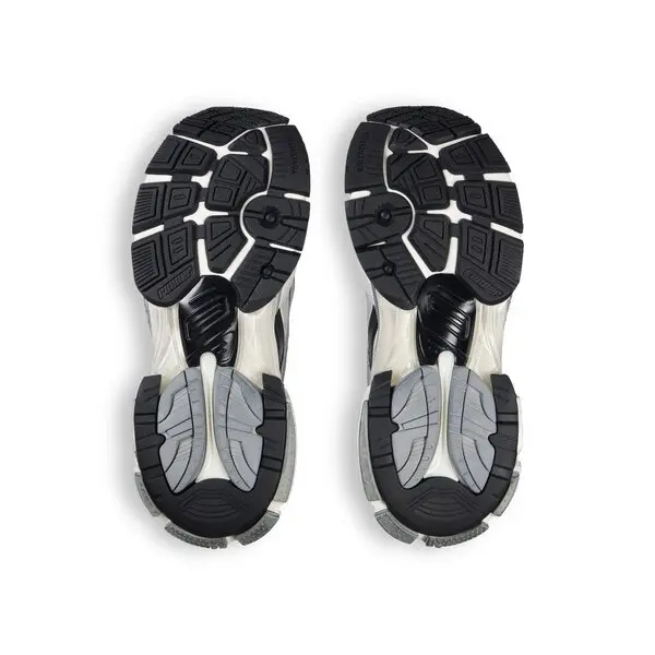 Balenciaga Runner Lace-up Sneakers - Gray/white/black