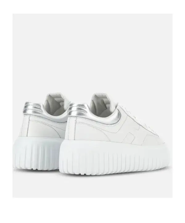 Hogan Logo Printed Low-top Sneakers - White