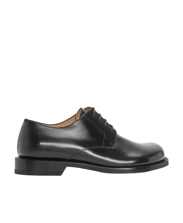 Loewe Lace-up Derby Shoes With Exaggerated Round Toes