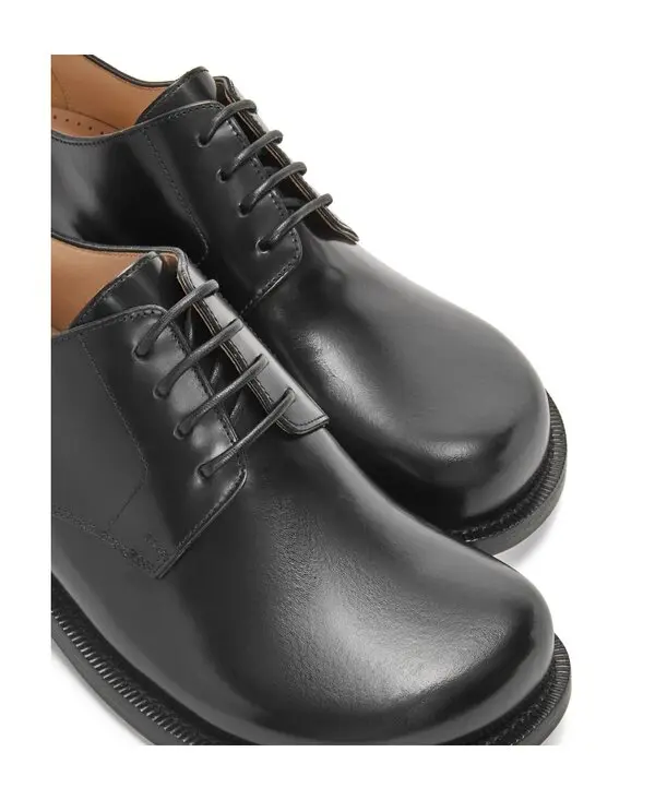 Loewe Lace-up Derby Shoes With Exaggerated Round Toes