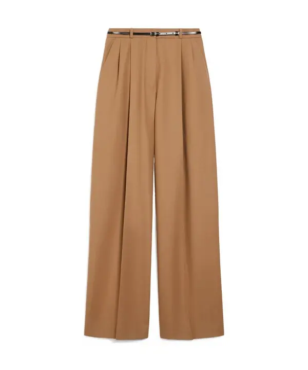 Sportmax Belted Wide Leg Pants - Cake