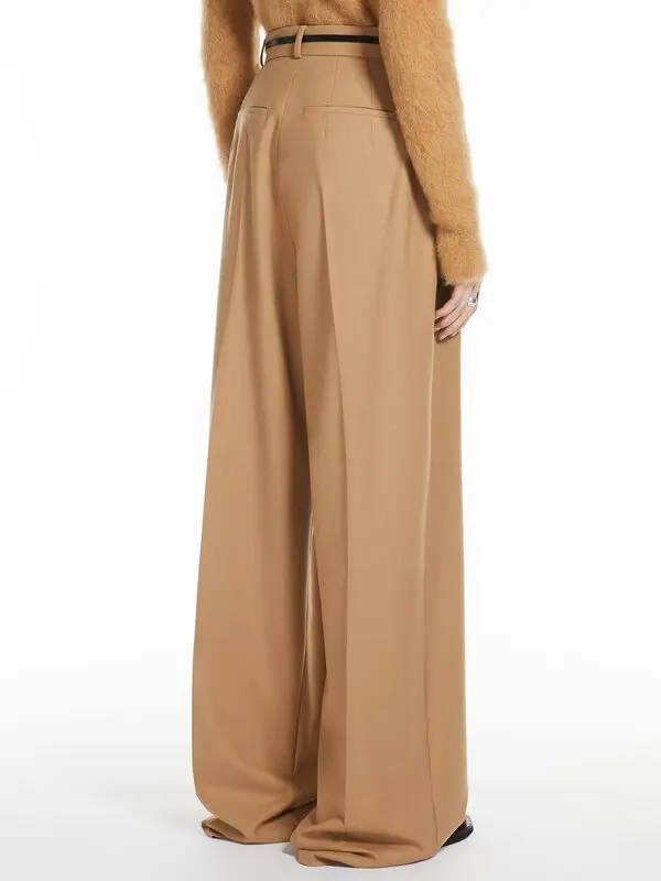 Sportmax Belted Wide Leg Pants