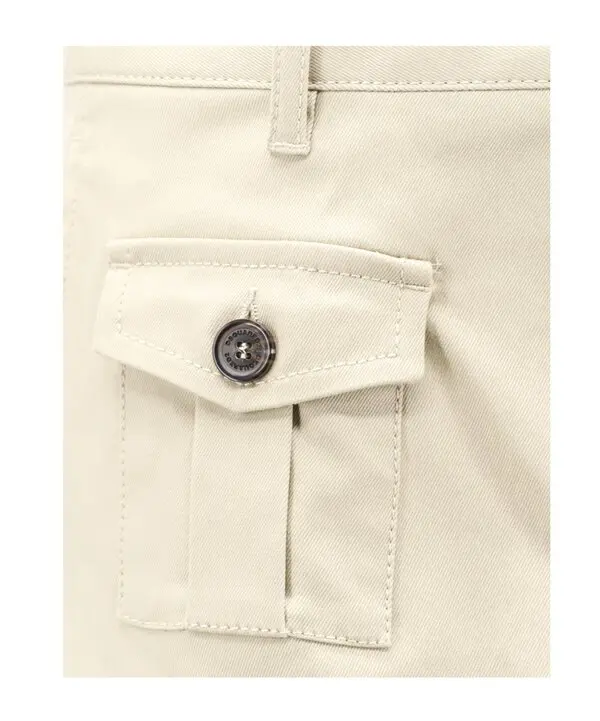 Dsquared2 Cargo Pants With Button Details - Nude
