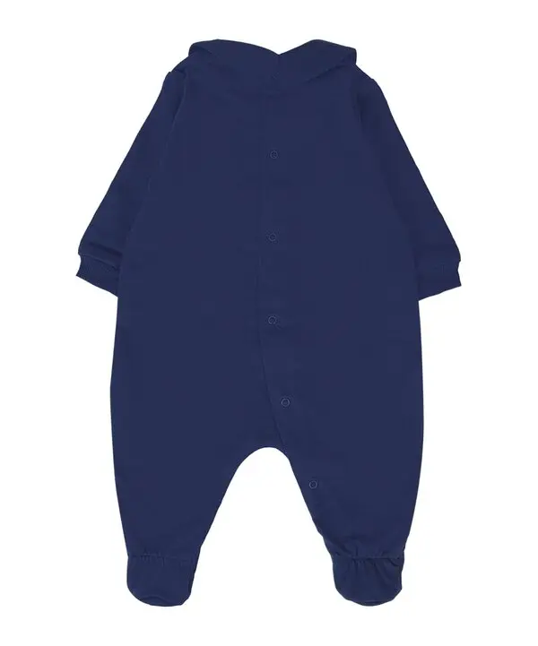 Moschino Teddy Bear Print Babygrow Set With Hat And Bib