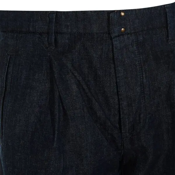 Incotex Pleated Slim Jeans - Blue