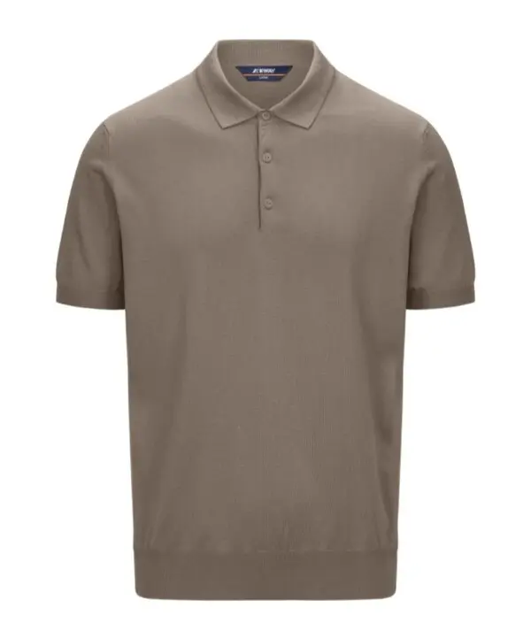 K-WAY Pleyne Knitted Polo Shirt - Green