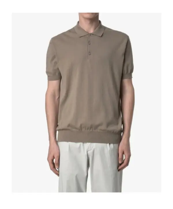 K-WAY Pleyne Knitted Polo Shirt - Green