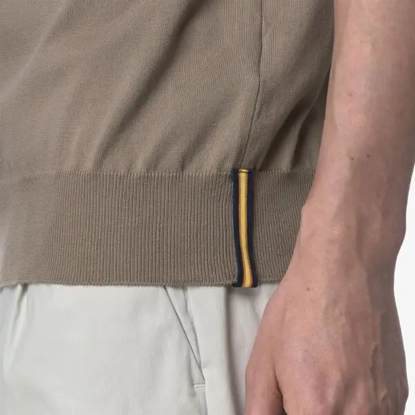 K-WAY Pleyne Knitted Polo Shirt - Green