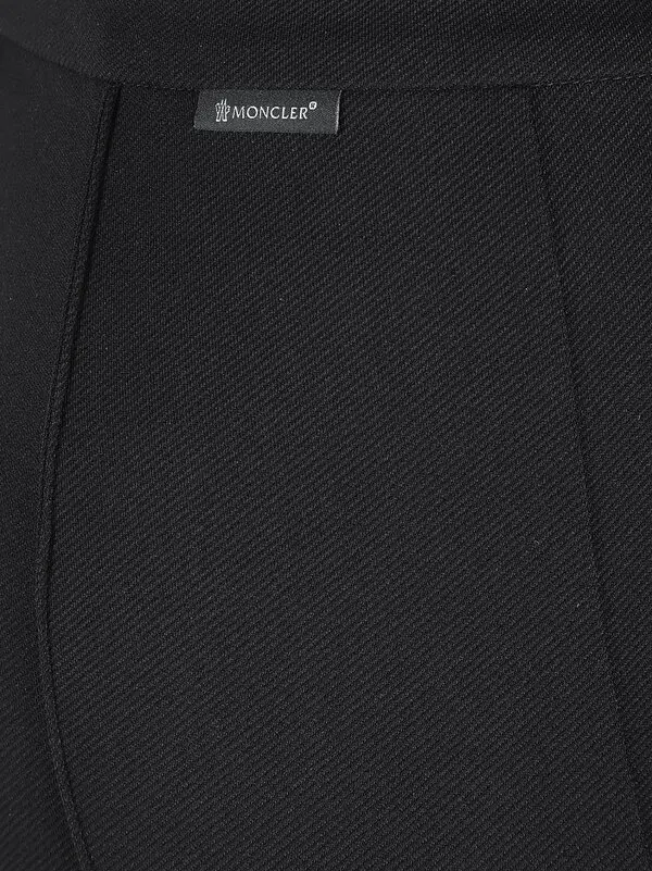Moncler Pleated Slim-fit Trousers