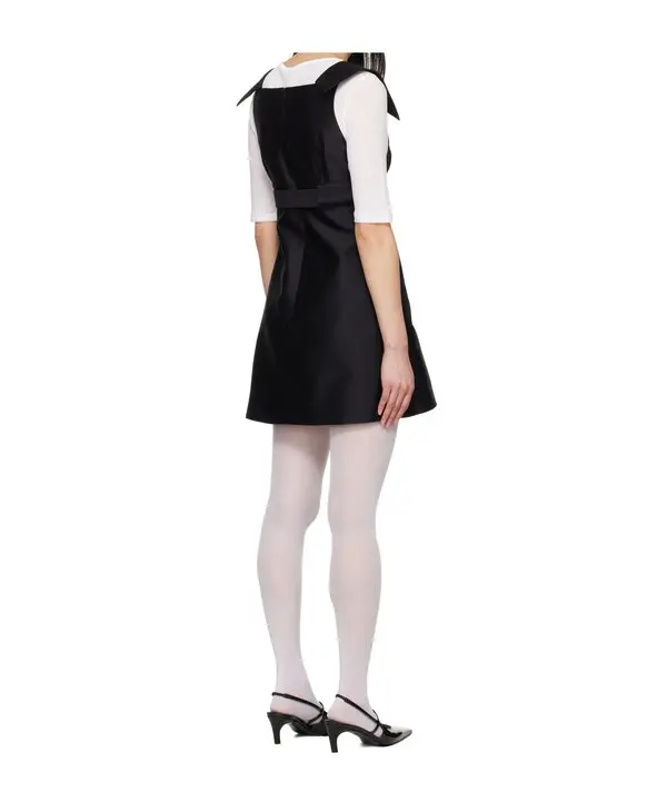 SHUSHU/TONG A-line Dress With Lapel And Belt