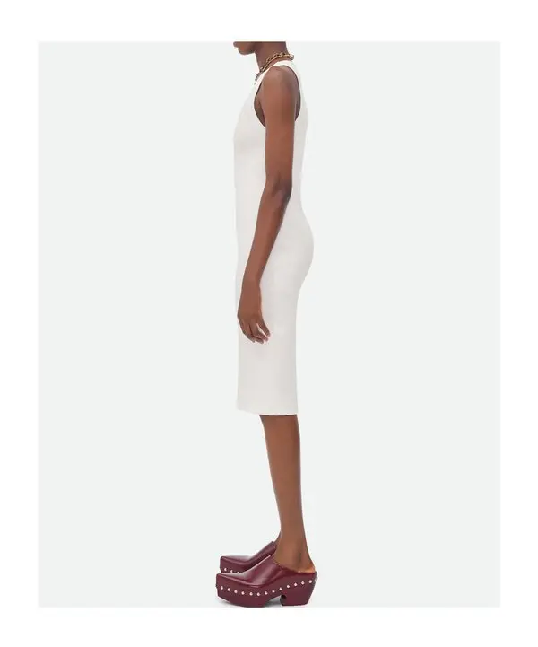 Bottega Veneta Sleeveless Scoop-neck Ribbed Dress