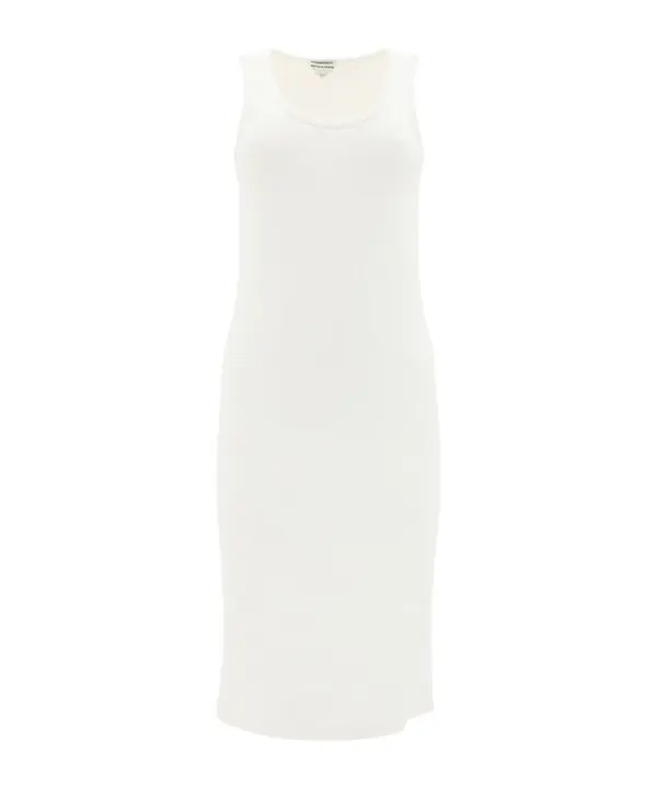 Bottega Veneta Sleeveless Scoop-neck Ribbed Dress - No