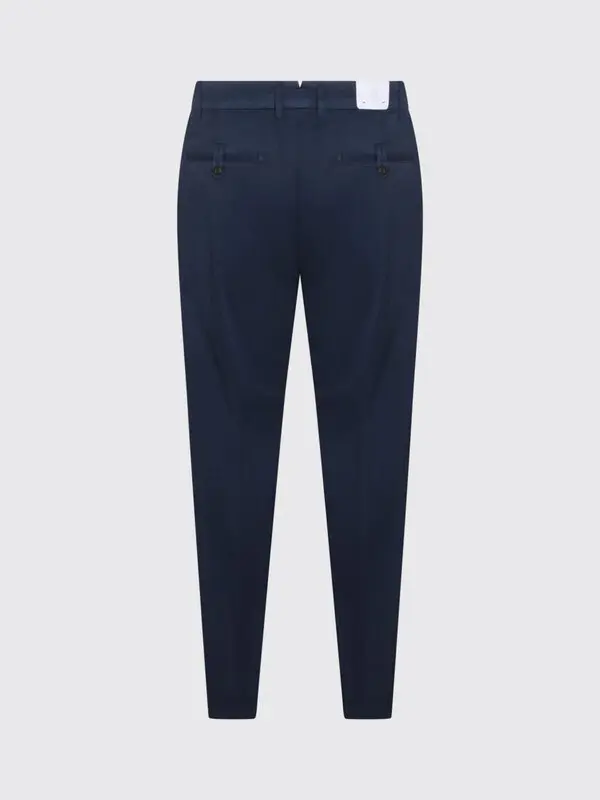 Eleventy Pleated Regular-fit Trousers - Blue