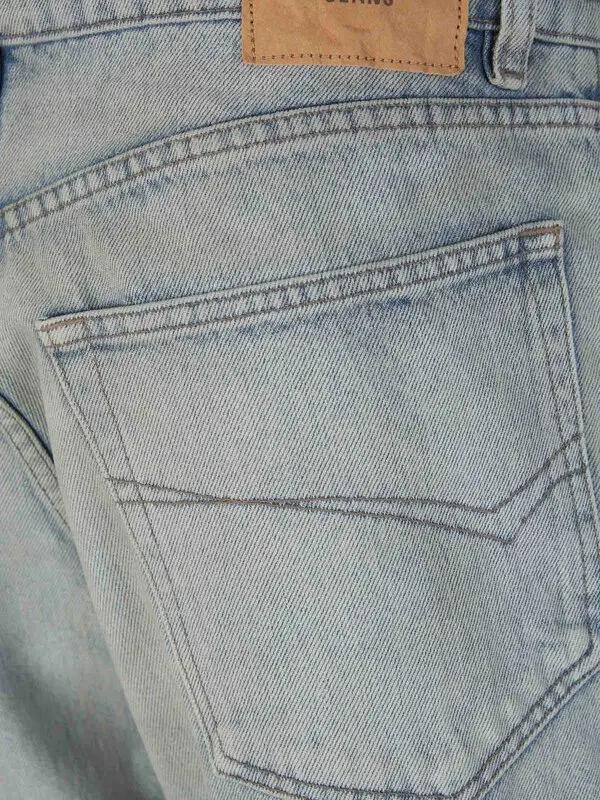 Balenciaga Distressed Straight-leg Jeans