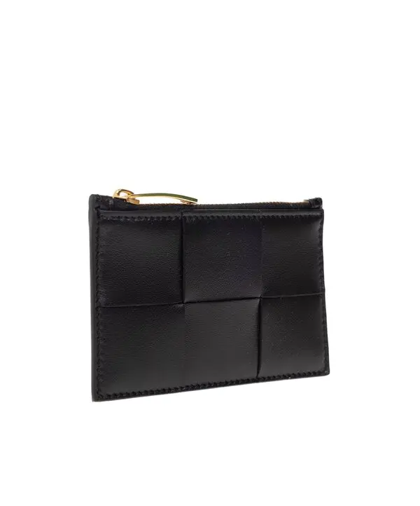 Bottega Veneta Logo Card Bag