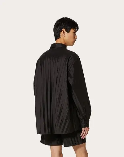 Valentino Garavani Pleated Concealed Fastened Shirt