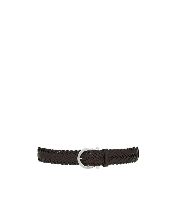 FERRAGAMO Gancini Belt - Black