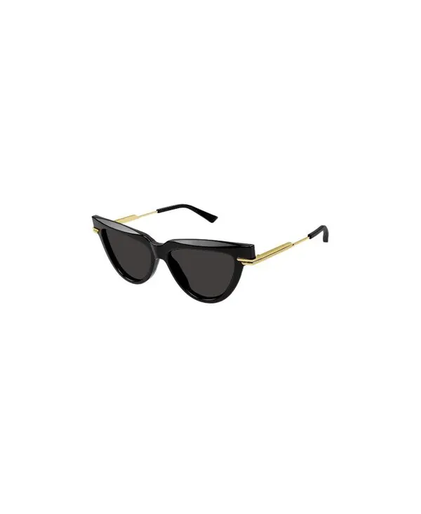 Bottega Veneta Cat Eye Frame Sunglasses - Black