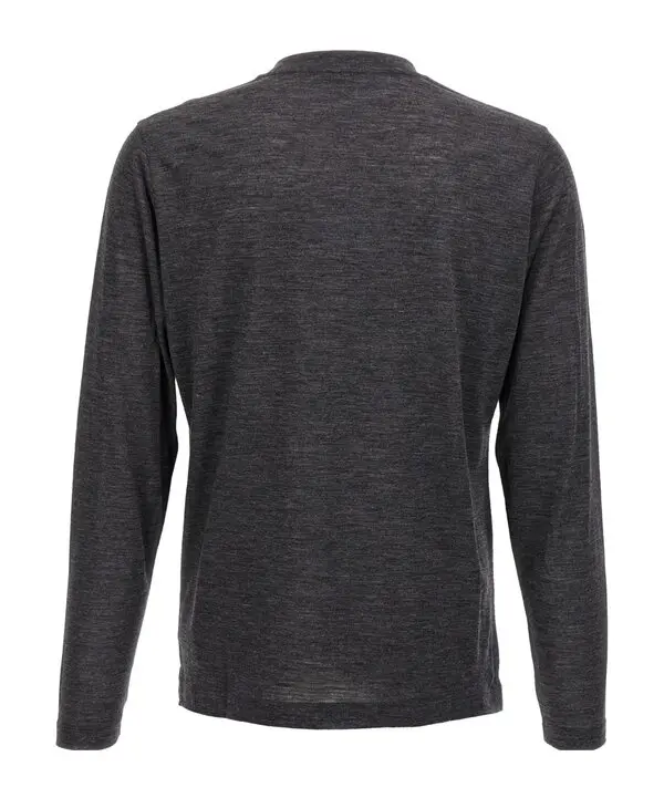 ZANONE Virgin Wool Long-sleeve T-shirt