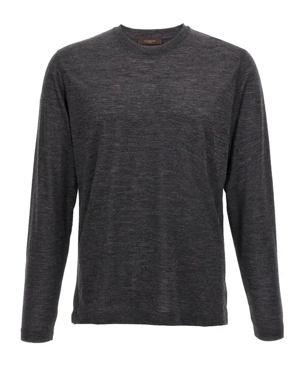 ZANONE Virgin Wool Long-sleeve T-shirt