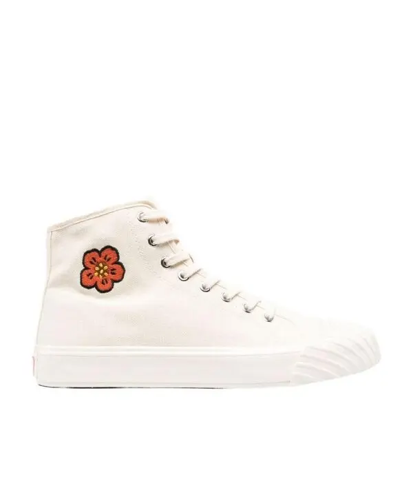 Kenzo Boke Flower Motif High-top Sneakers