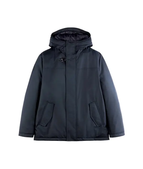 FAY Hooded Padded Jacket - Black